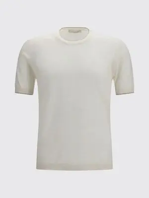 BROOKSFIELD Linen Blend Crewneck T-shirt