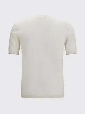 BROOKSFIELD Linen Blend Crewneck T-shirt