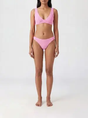 Hunza G Low-rise Terrycloth Bikini - Pink
