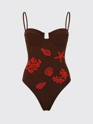 MC2 SAINT BARTH Sweetheart Neckline One-piece Swimsuit