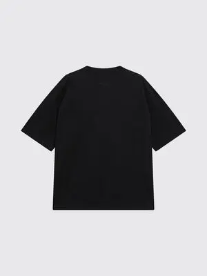 Fear Of God Cotton T-shirt With Contrast Logo And Dropped Shoulders