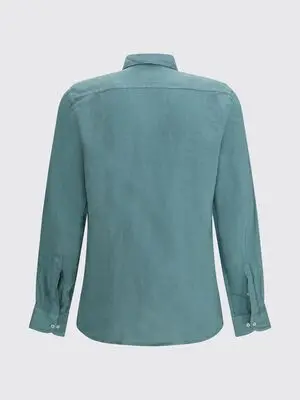 BROOKSFIELD Slim Fit Casual Shirt In Pure Linen With French Collar