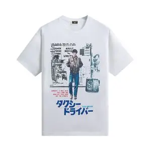 Kith For Taxi Driver Japanese Poster Standard Tee - White