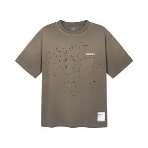 Satisfy Mothtech Small Logo T-shirt 'sun Bleached Falcon - Brown