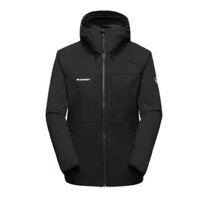 MAMMUT Ultimate Comfort Hooded Jacket - Black