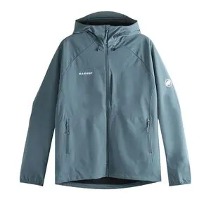 MAMMUT Ultimate Comfort Hooded Jacket 'strata - Grey
