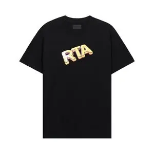 RtA Colin Cash Only T-shirt - Black
