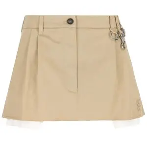 Miu Miu Chino Mini Skirt 'cord - Multicolor