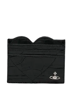 VIVIENNE WESTWOOD Card Holder Heart - Black