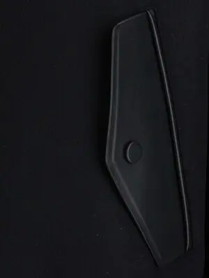 Givenchy Mixed Materials Blouson Jacket - Black