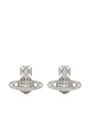 VIVIENNE WESTWOOD Carmela Bas Relief Earrings - Metallic