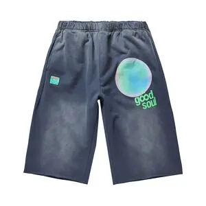 A GOOD SOUL Aura Field 3/4 Shorts 'space - Blue