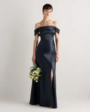 Quince Strapless Evening Dresses