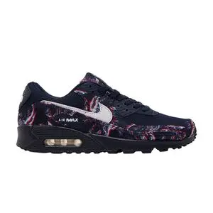 Nike Max 90 Premium Printed Canvas Sneakers