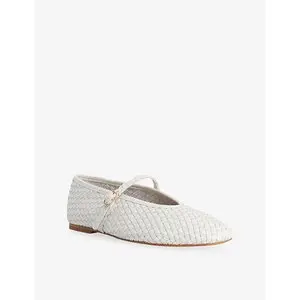 DUNE Headliner Leather Ballet Flats