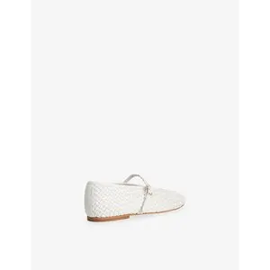 DUNE Headliner Leather Ballet Flats