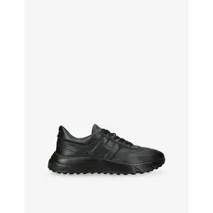 Hogan Nuovo Hyperlight Leather Trainers - Black