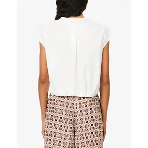 Max Mara Sleeveless Cotton Shirt