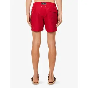 ARRELS BARCELONA Small-cat Embroide Swim Shorts