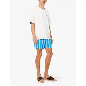 ARRELS BARCELONA Beach Stripe Printed Swim Shorts