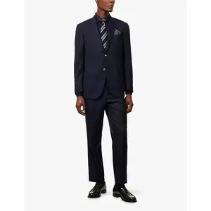 Corneliani Single-breasted Notch-lapel Wool Jacket