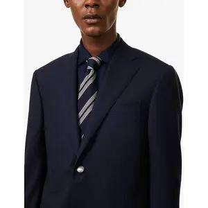 Corneliani Single-breasted Notch-lapel Wool Jacket