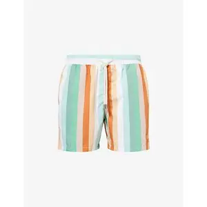 ARRELS BARCELONA Beach Stripe Printed Swim Shorts - Multicolour