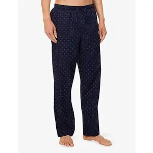 Derek Rose Nelson Printed Cotton Lounge Trousers