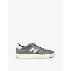 Hogan Allacciato H668 Suede Trainers - Grey Mixed