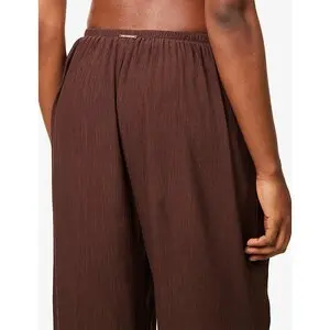 AWAY THAT DAY Wide-leg Woven Trousers