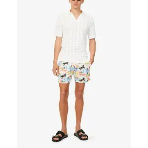 ARRELS BARCELONA Cowboy Printed Swim Shorts