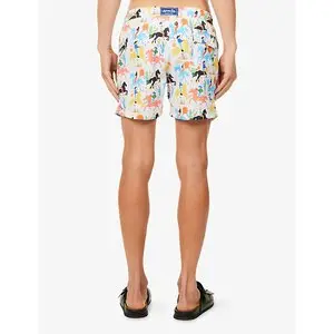 ARRELS BARCELONA Cowboy Printed Swim Shorts