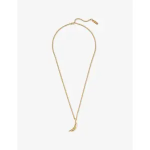 SIMUERO Plátano 18ct Yellow Plated Brass Necklace - Gold