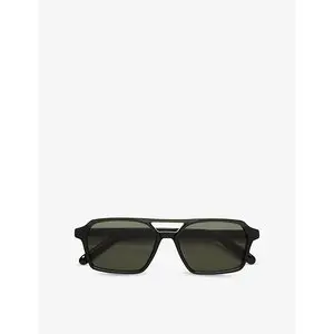 RETROSUPERFUTURE Maison Margiela Lunettes 7 Vertes Irregular-frame Sunglasses - Green
