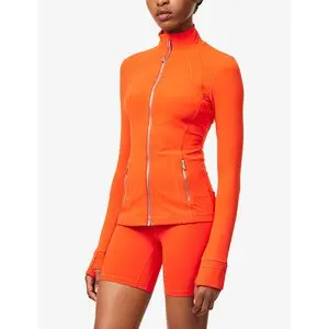 Lululemon Define Nulu Cropped Stretch-woven Jacket