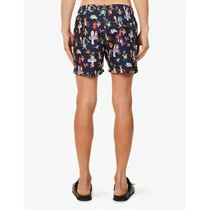 ARRELS BARCELONA Catch The Wind Printed Swim Shorts