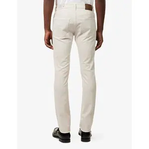 Corneliani Regular-fit Tapered-leg Cotton Chino Trousers