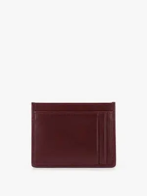 Miu Miu Matelasse Leather Card Holder With Metal Lettering Logo - Multicolor