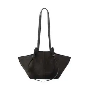 Yuzefi Suede Mochi Shoulder Bag - Brown