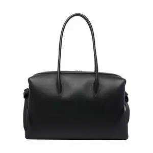 Yuzefi Large Brioche Duffle Shoulder Bag - Black