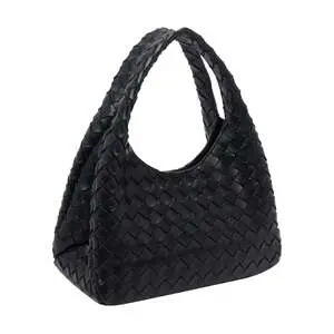 Bottega Veneta Small Campana Bag - Black