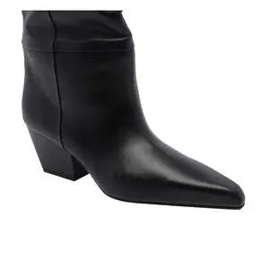 Paris Texas Jane Leather Knee-high Boots - Black