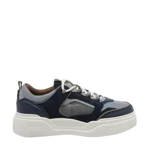 Fendi FENDI Force Sneakers With Color Block Detail Blue