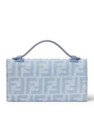 Fendi Baguette Continental Wallet With Ff Monogram