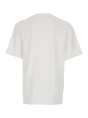 Jacquemus Le T-shirt Gros Grain' T-shirt With Logo Patch On The Front In Cotton