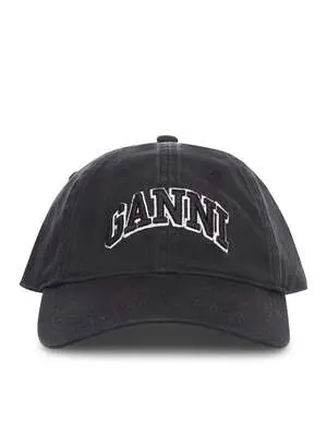GANNI Cap Canvas - Multicolor