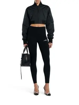 Balenciaga Techwear Sports Mesh Leggings