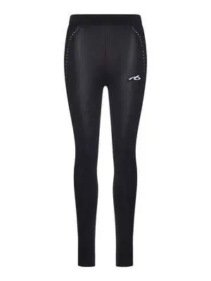 Balenciaga Techwear Sports Mesh Leggings - Black