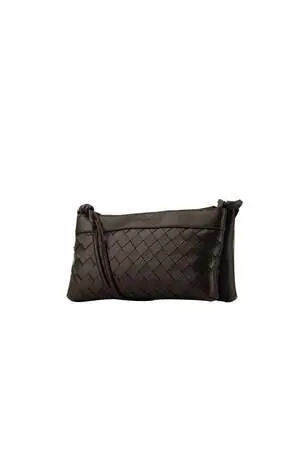 Bottega Veneta Woven Leather Clutch - Multicolor