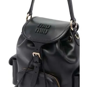 Miu Miu Calf Leather Backpack
